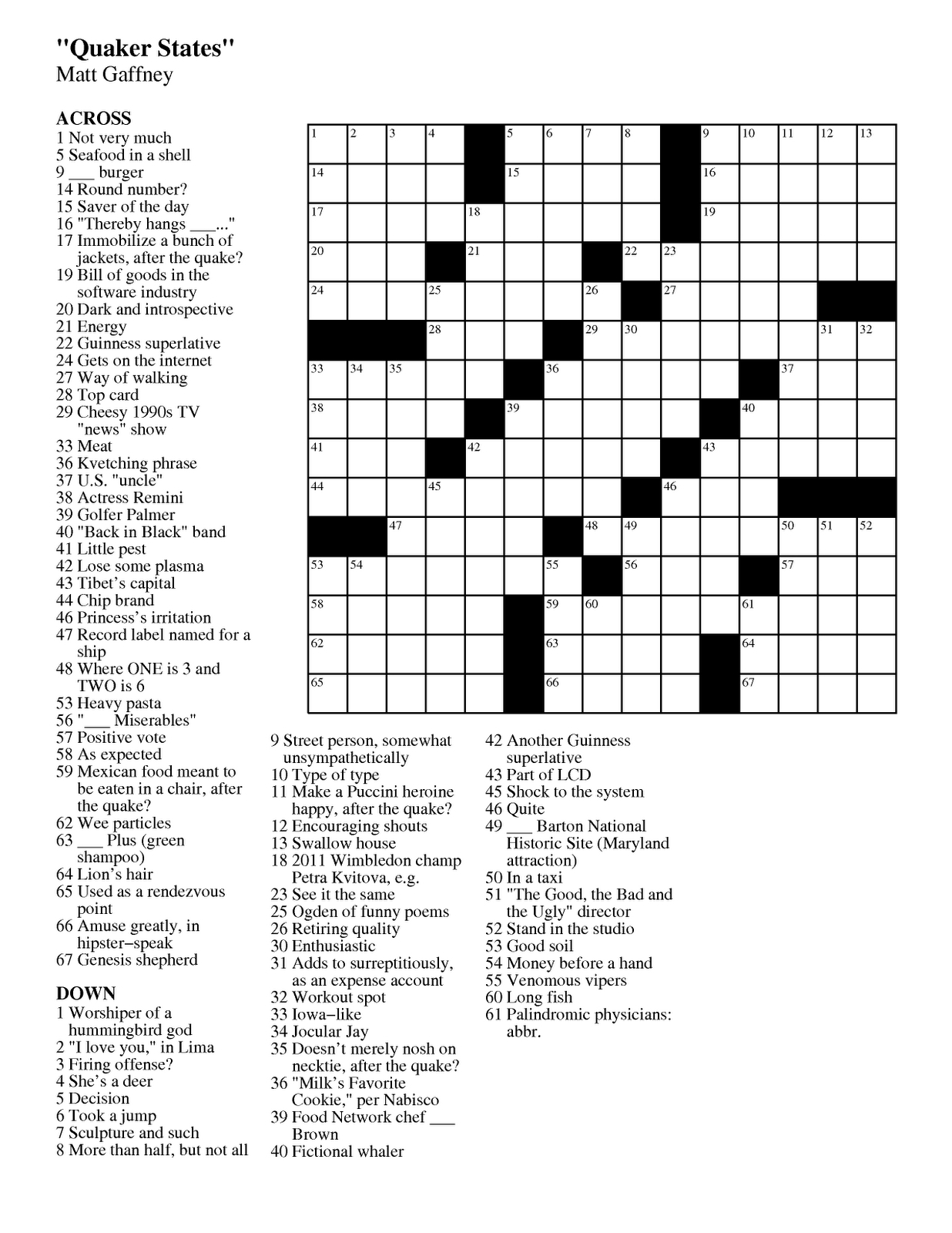 Crossword Puzzles For High School Students Printable Emma Crossword 